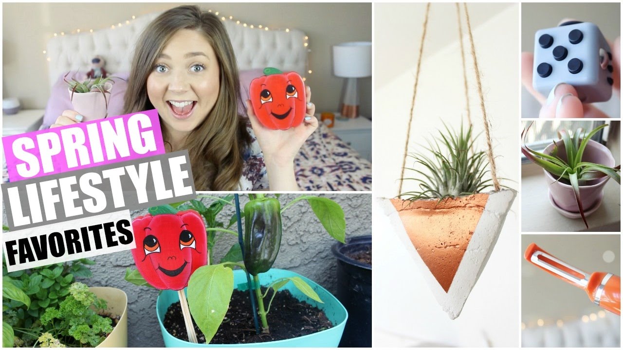 Spring Lifestyle Favorites! 2017🌱 - YouTube