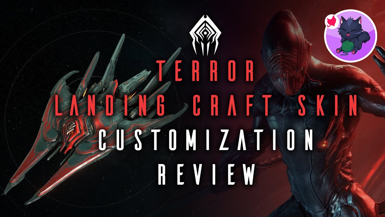 Warframe | Fashion Frame | Terror Landing Craft Skin Customization ...