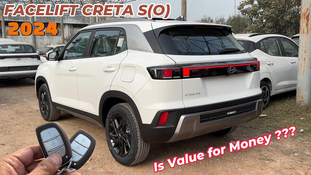 NEW CRETA S(O) 2024 Facelift ! Value For Money variant ! Covered Most ...