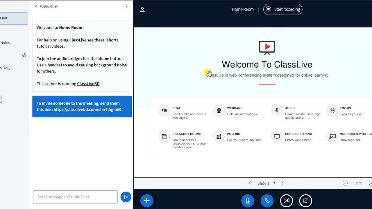 How to use classlive shortcut overview - YouTube