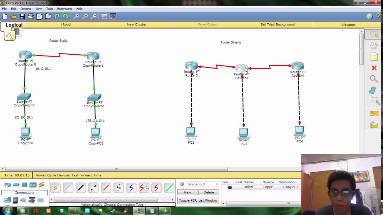 Tutorial Router Statis dan Dimanis - YouTube