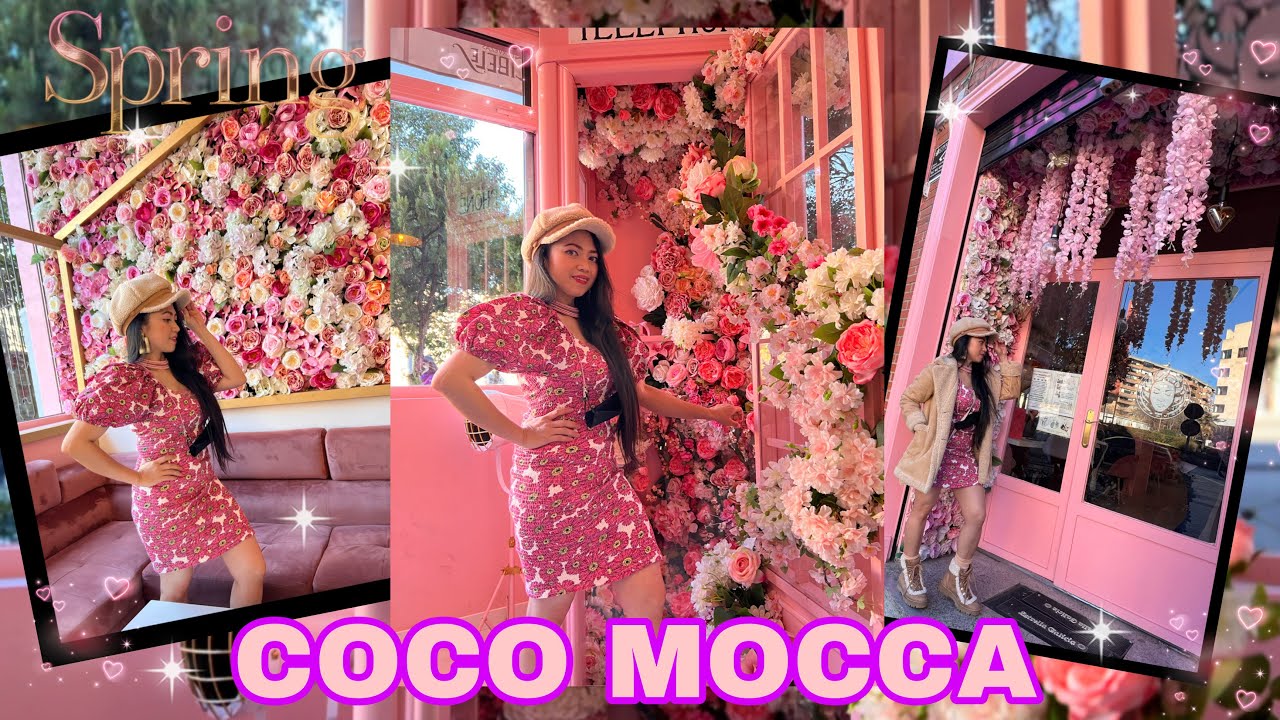 COCO MOCCA THE INSTAGRAMMABLE COFFEE SHOP IN MADRID | SPRING 2022 ...