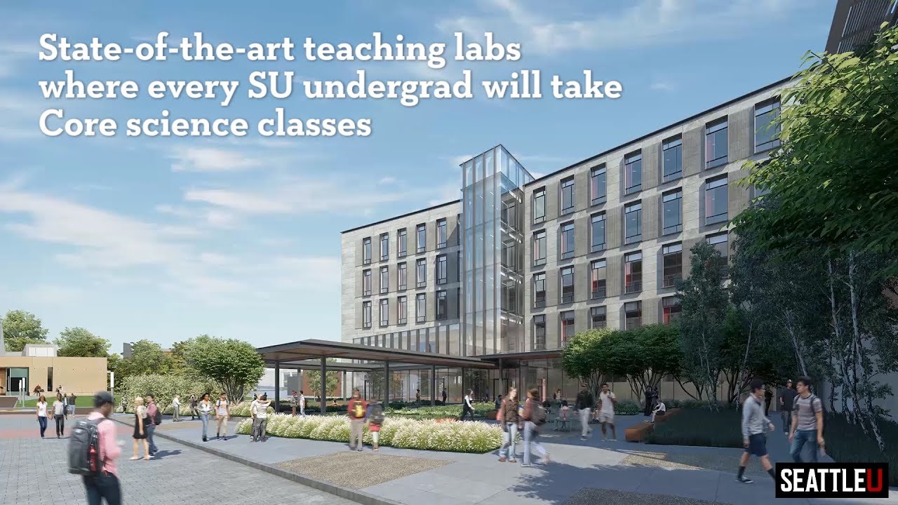 Seattle U's Center for Science & Innovation, Opening 2021 - YouTube