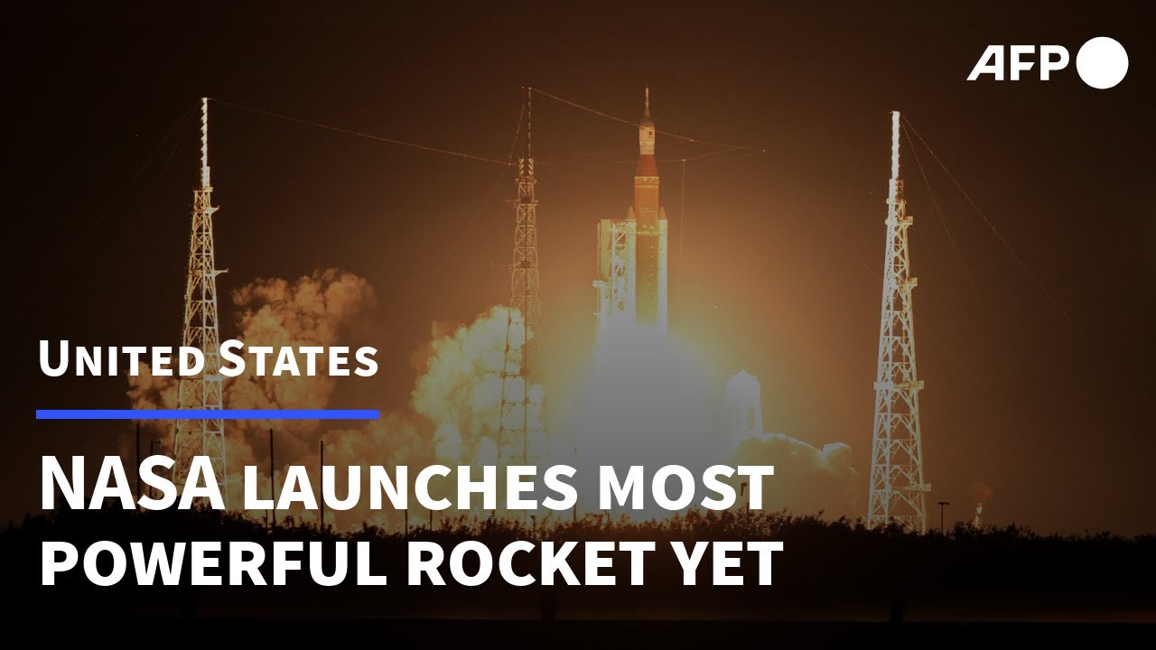 'That was amazing': NASA launches Artemis I, its most powerful rocket ...