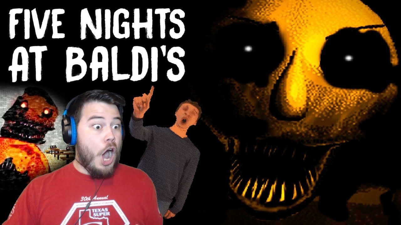 A GOLDEN BALDI JUMPSCARE?! | Five Nights at Baldi's: Nightmare Edition ...