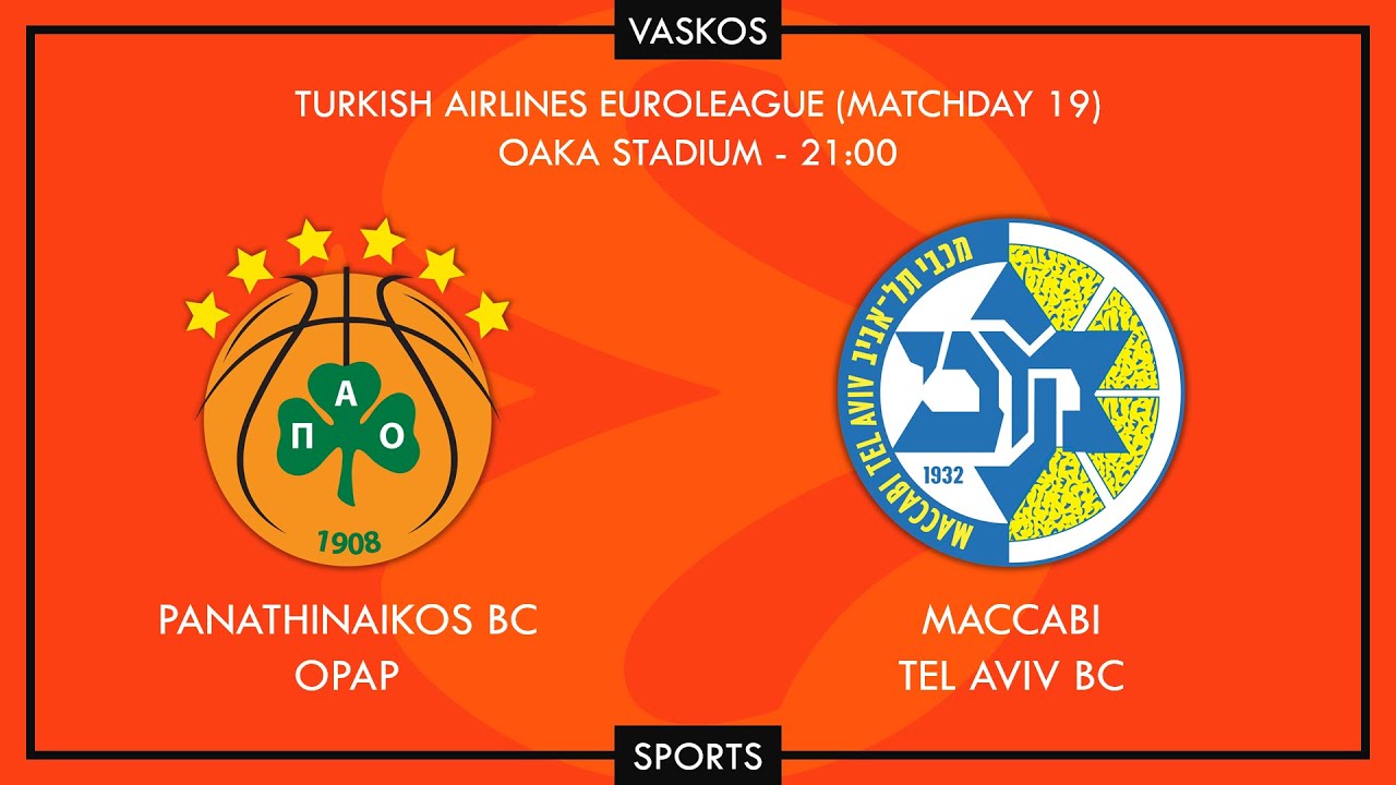 🔴 LIVE | ΠΑΝΑΘΗΝΑΪΚΟΣ - ΜΑΚΑΜΠΙ ΤΕΛ ΑΒΙΒ | ΕΥΡΩΛΙΓΚΑ | PANATHINAIKOS ...