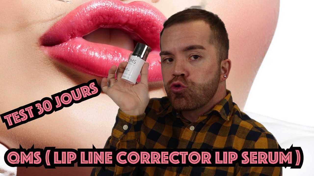 Test 30 jours: QMS ( Lip Line corrector lip serum ) - YouTube