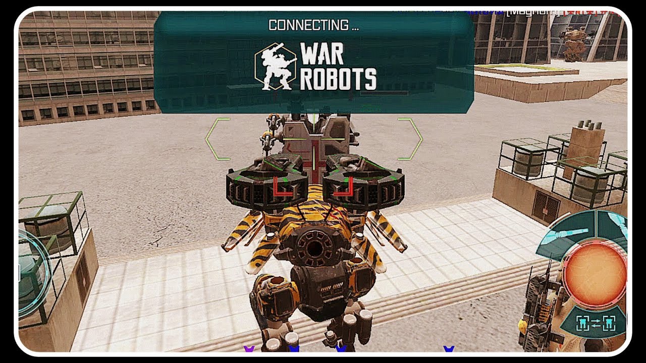 War Robots : Funny Game Mode - Lag/disconnecting mode - YouTube