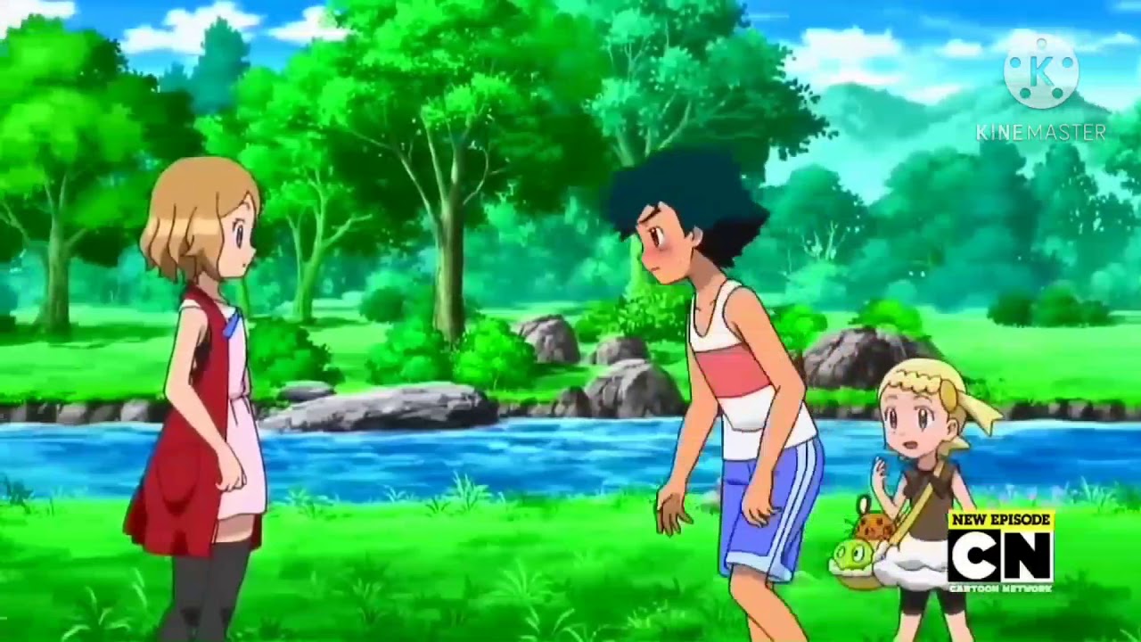 Ash x serena amv Closer - YouTube