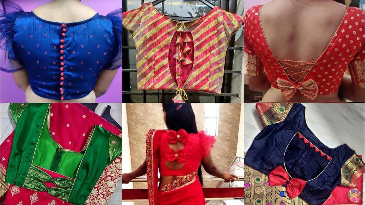 all new designer blouse designs with buying link//readymade blouse ...