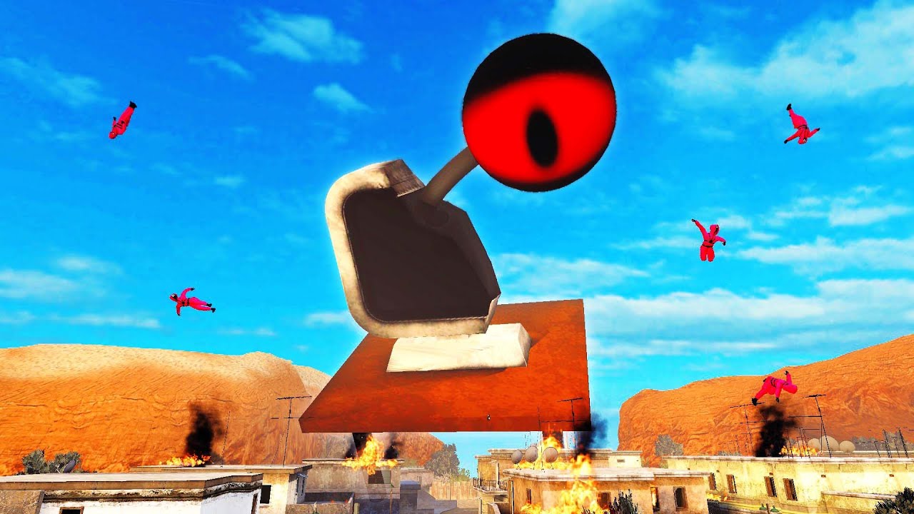 Mr Fun Computer Sprunki Phase 9 บุกหมู่บ้านกลางทะเลทราย - YouTube