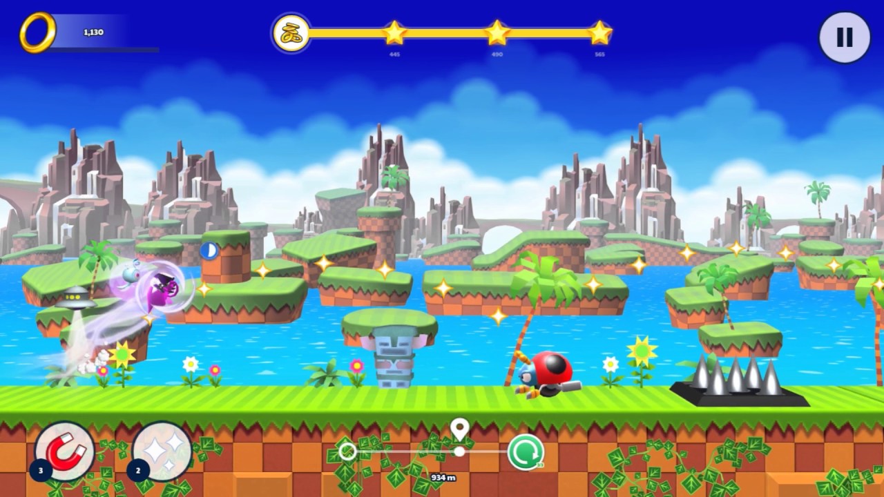 Sonic Runners Adventure (Android): Stage 7 (Infiltration) - Espio - YouTube