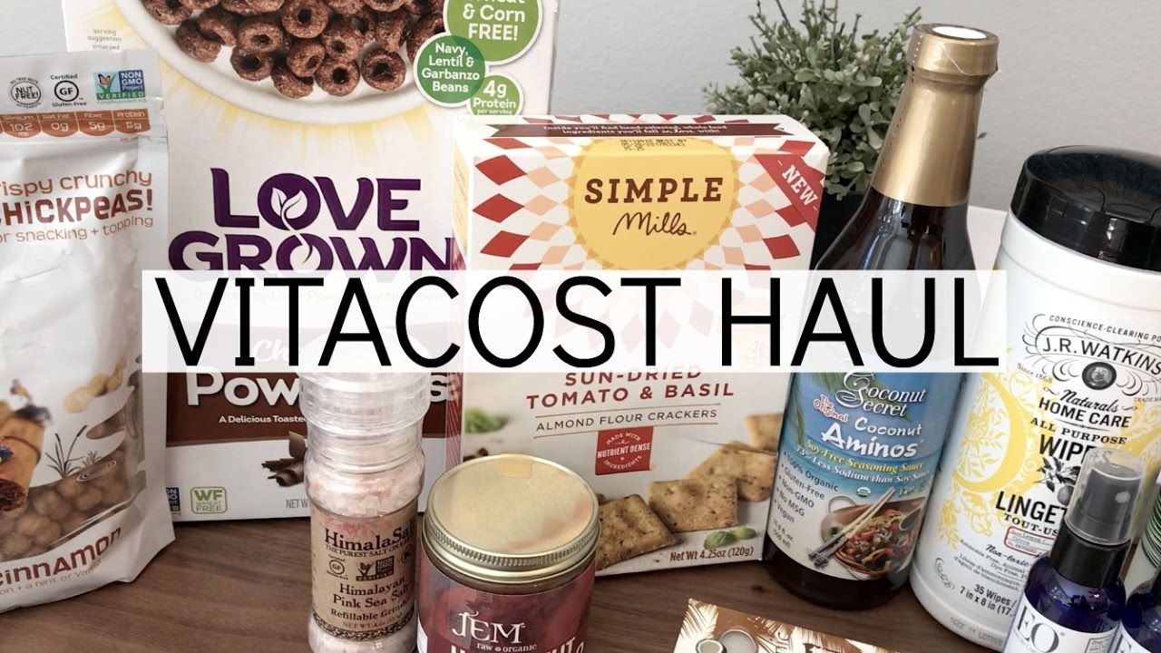 Vitacost Haul: How We Shop Healthy on a Budget | Summer Saldana - YouTube