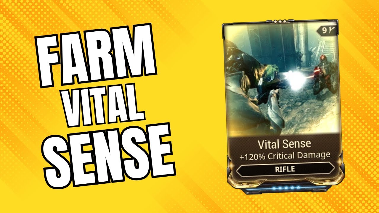 How to get Vital Sense in Warframe - YouTube