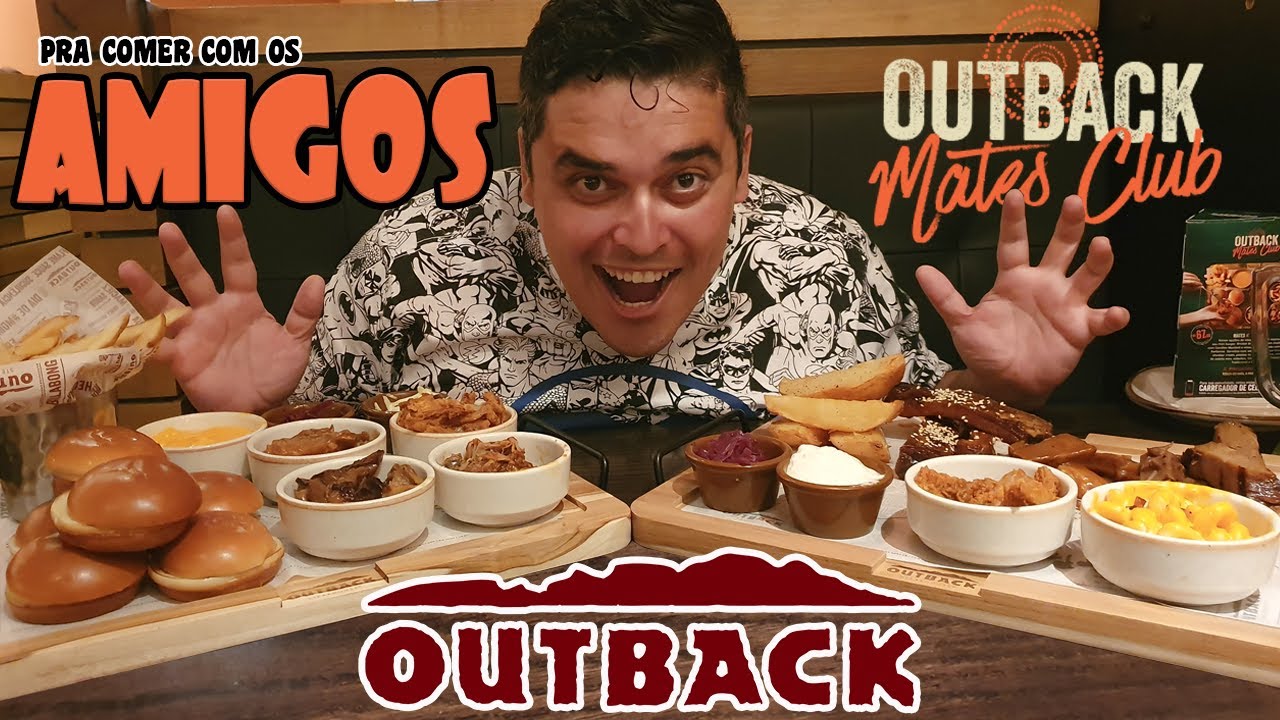 OUTBACK MATES CLUB - Para Comer Com os Amigos - YouTube