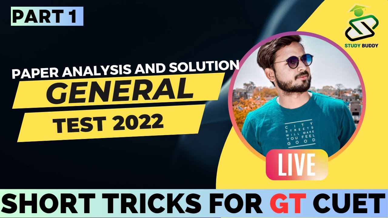 CUET General Test Paper Solution 2023 || Detail analysis of CUET ...