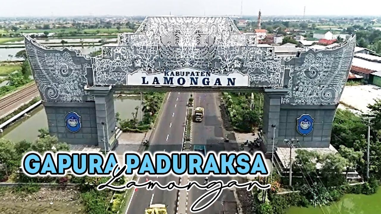 Gapura Paduraksa Lamongan - DRONE VIDEO - YouTube