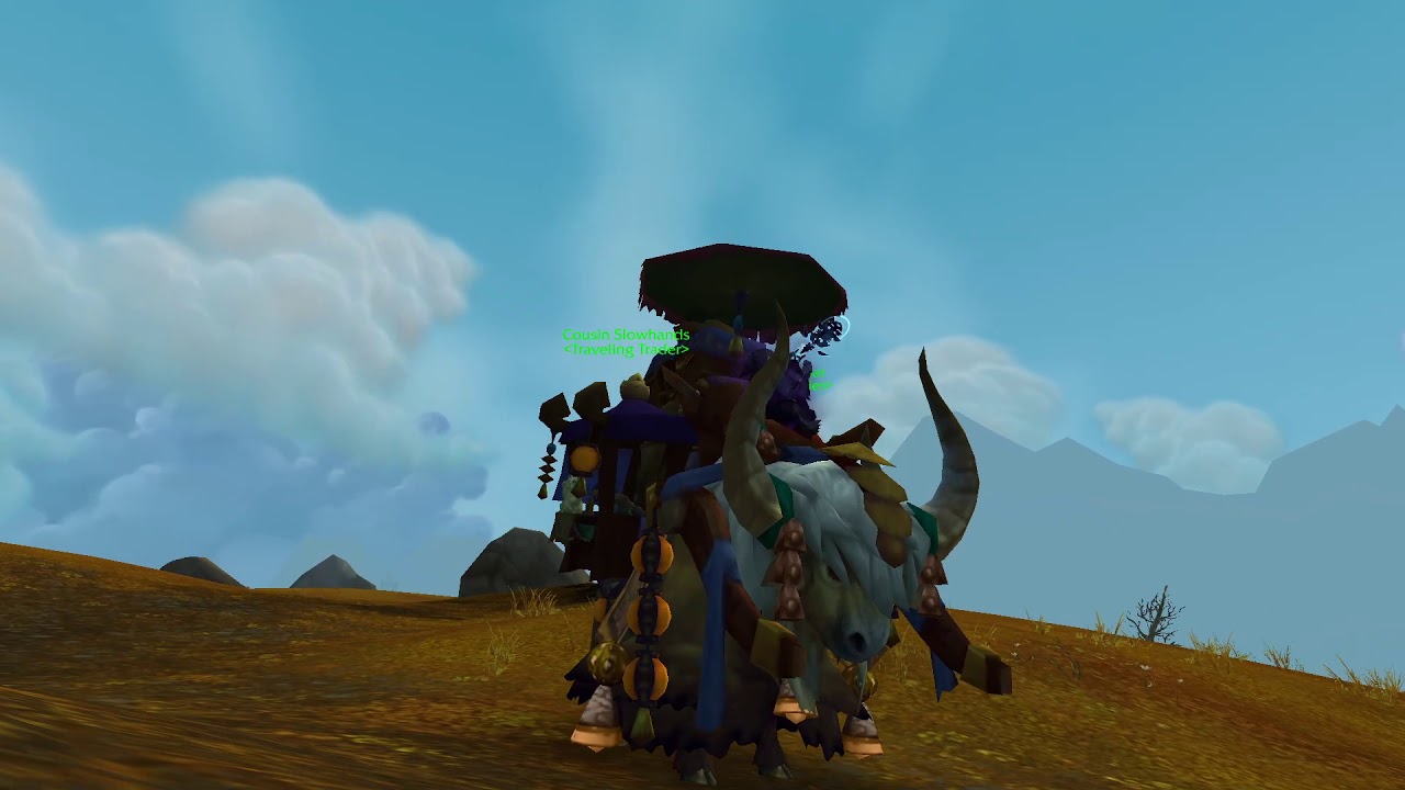 Grand Expedition Yak Transmog Mount World of Warcraft - YouTube