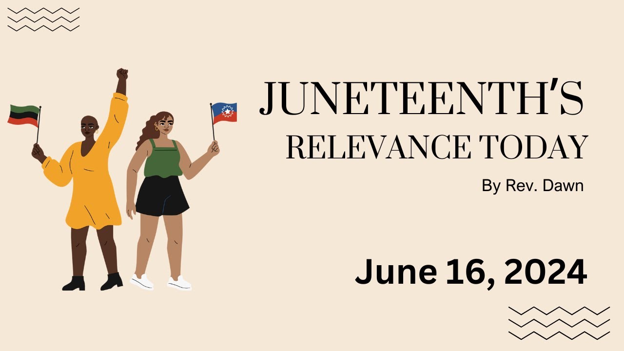 Sunday, June 16, 2024: Juneteenth's Relevance Today - YouTube