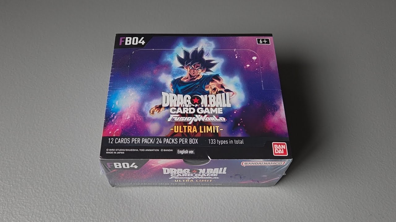 Dragon Ball Super Fusion World -Ultra Limit- Booster Box Opening - YouTube