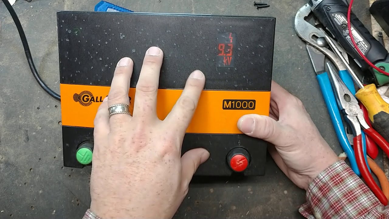 How Does A Gallagher M1000 Electric Fence Charger Work - YouTube