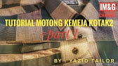 TUTORIAL BIKIN KANTONG BOBOK KEMEJA BATIK |MUDAH & RAPIH |BELAJAR MENJAHIT PEMULA - YouTube