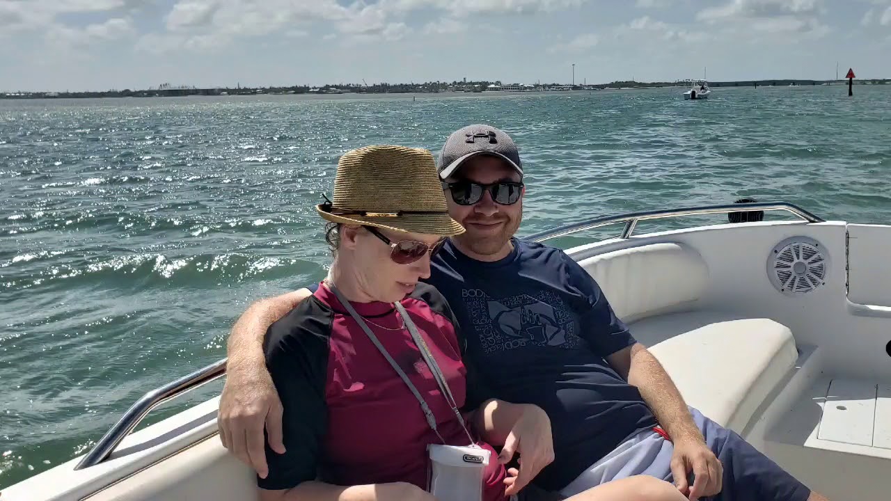 Sandbar fun for the Friedman family in the Florida Keys - YouTube