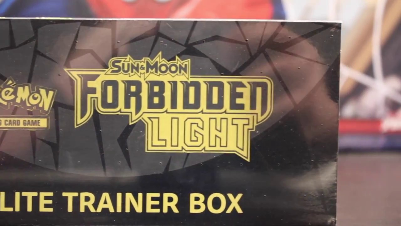 Let's Open a Forbidden Light Elite Trainer Box - YouTube