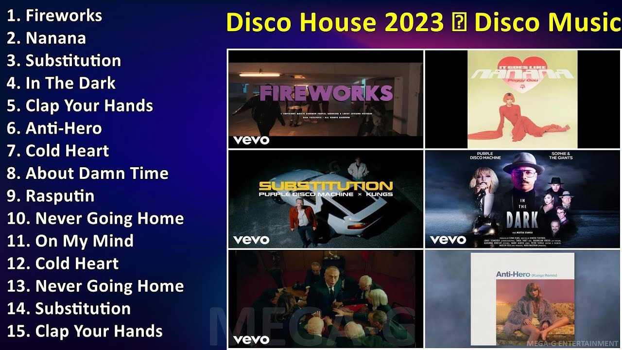 Disco House 2023 🕺 Disco Music ~ Popular Disco Songs Playlist - YouTube