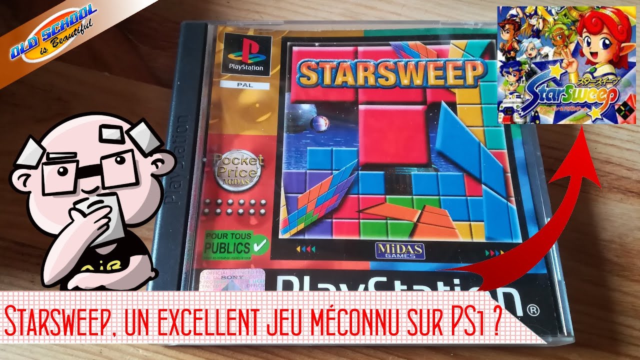 Starsweep, une hidden gem de la Playstation 1 ? (Mon bazar #8) - YouTube