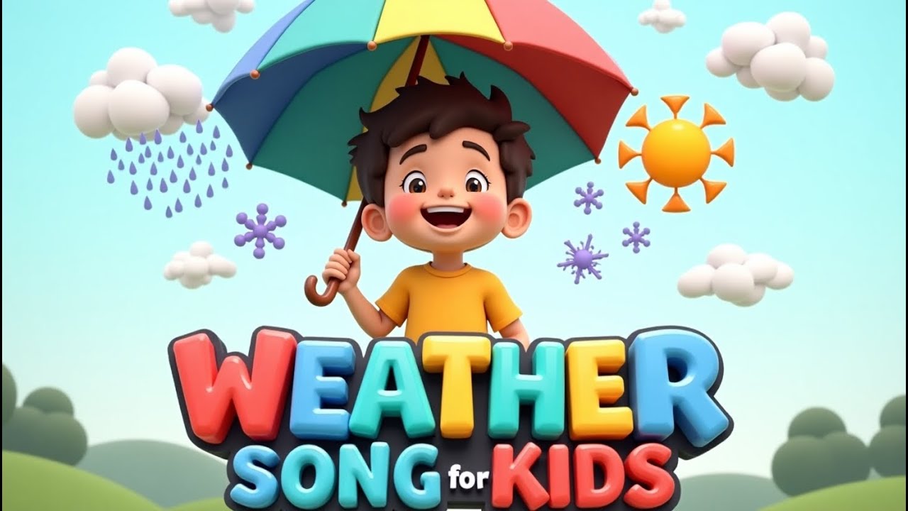 Fun Weather Song for Kids | What's the Weather Like Today? 🌦️ | BUNNY ...