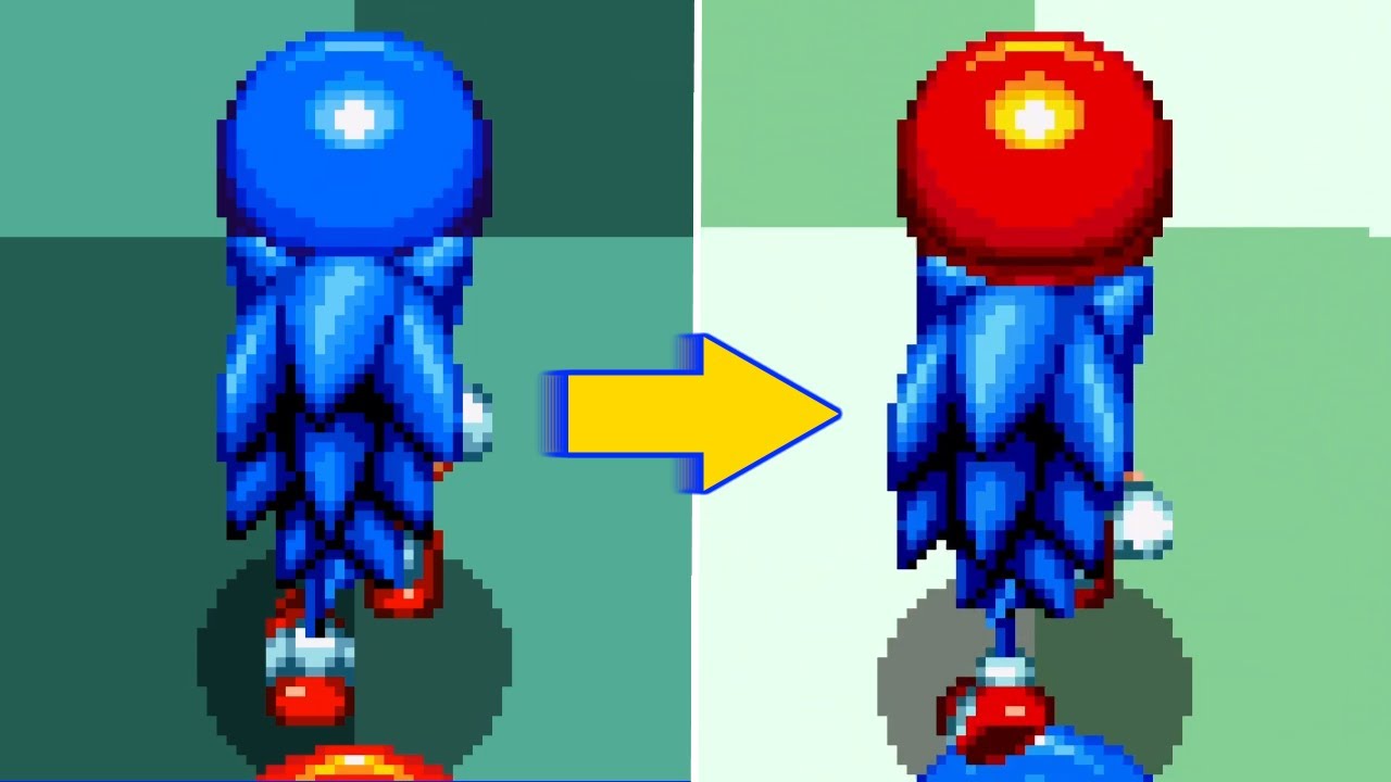 Red Spheres over Blue Spheres [Sonic Mania Plus mods Gameplay] - YouTube