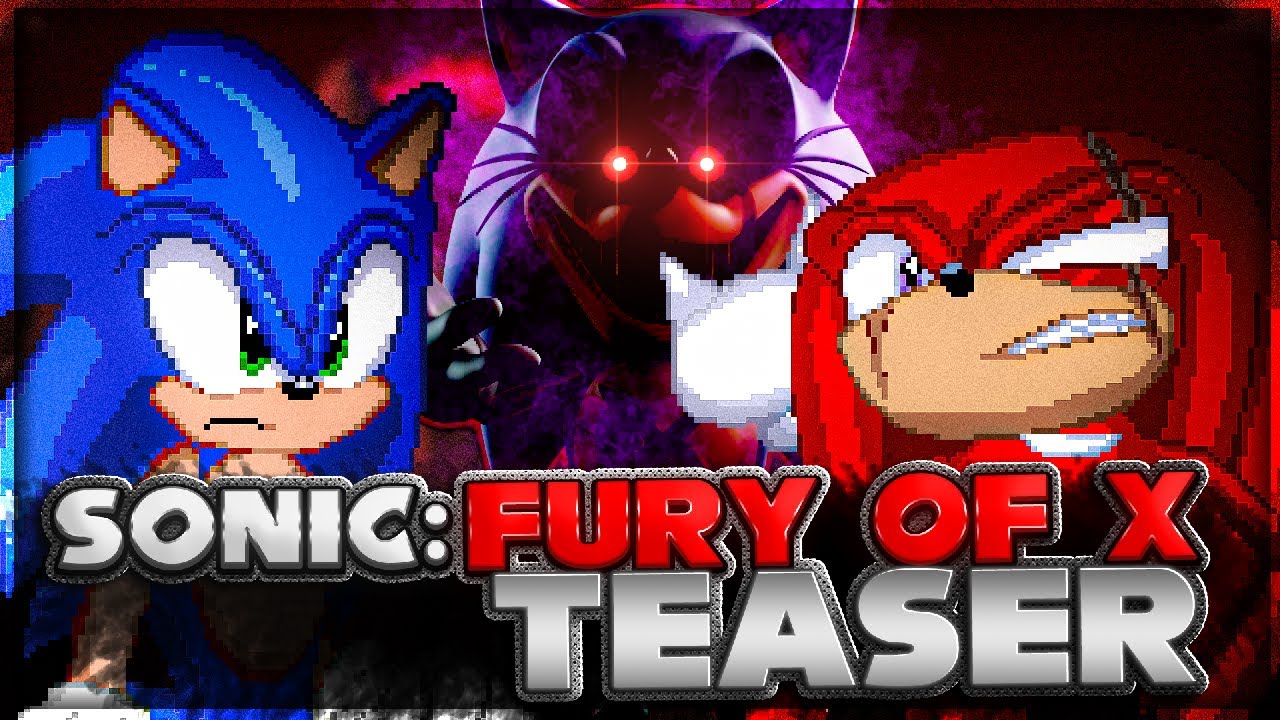 Sonic Fury of X sprite animation || Teaser - YouTube
