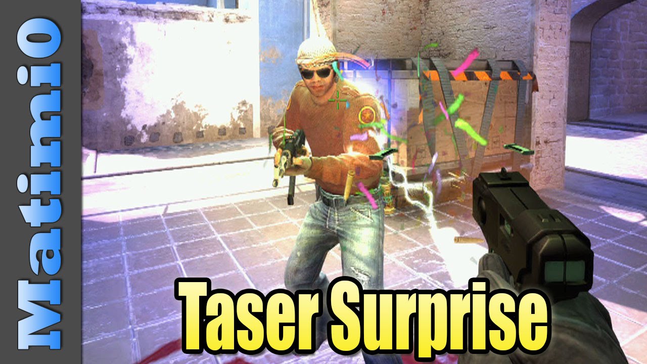 Taser Surprise - Counter Strike Funny Moments - YouTube