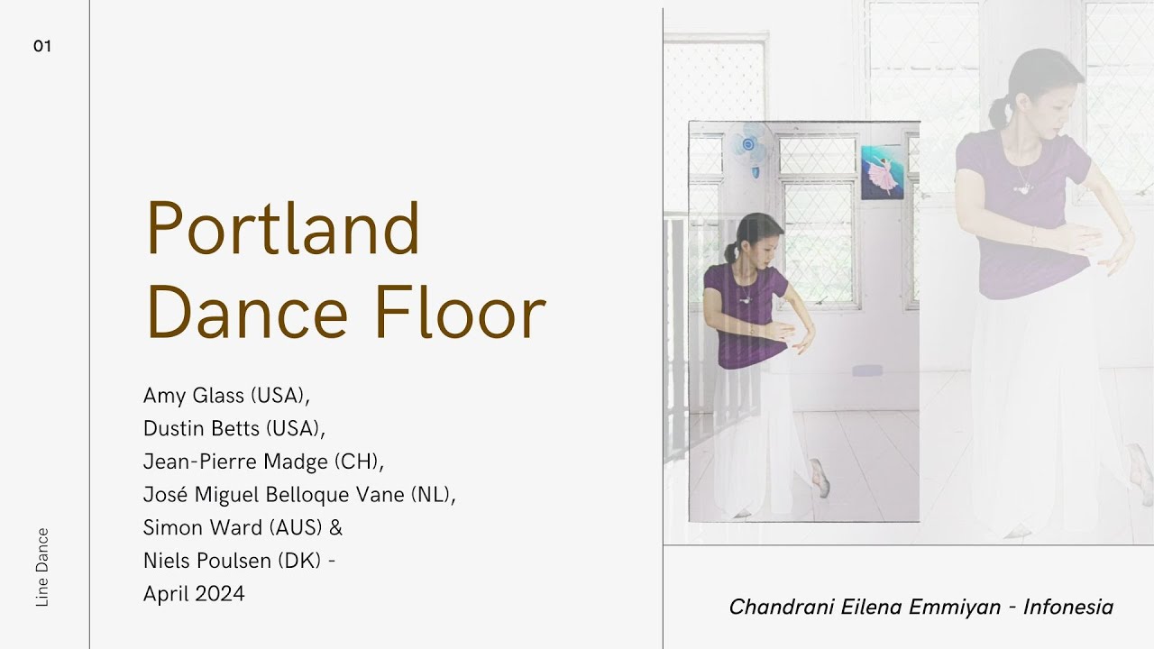 PORTLAND DANCE FLOOR Line Dance - YouTube