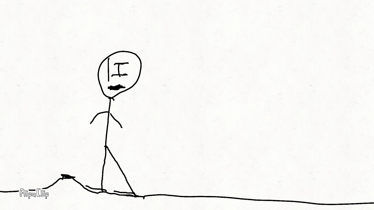 Ant and stickman - YouTube