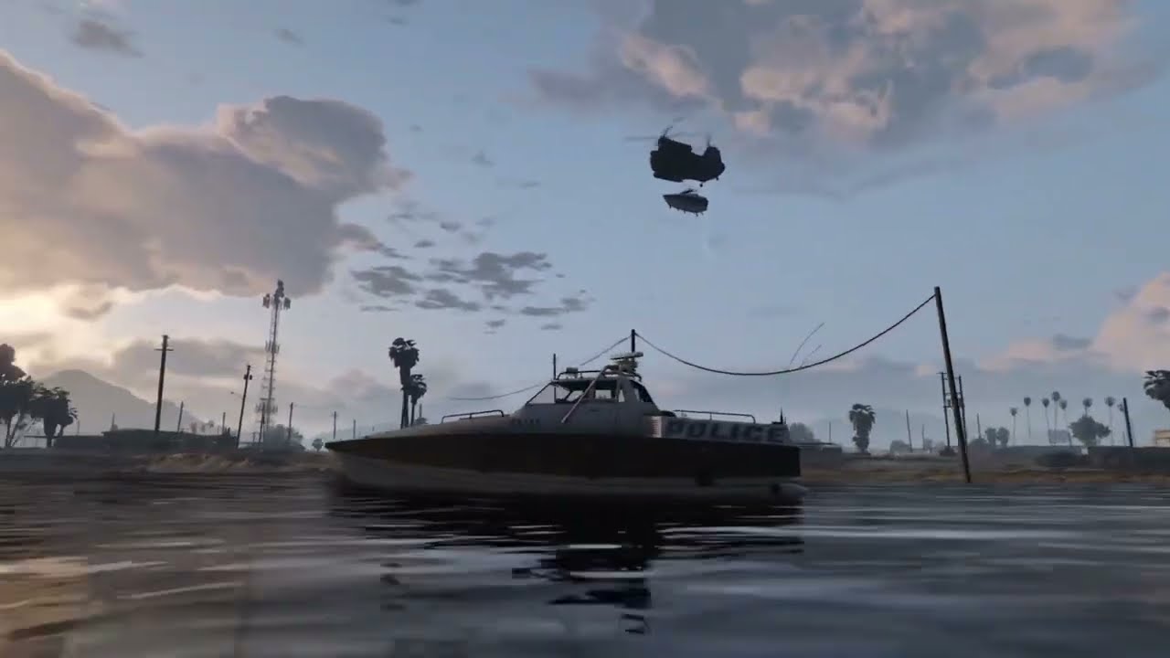 GTA Online RP | Police Department received new boat shipments! - YouTube