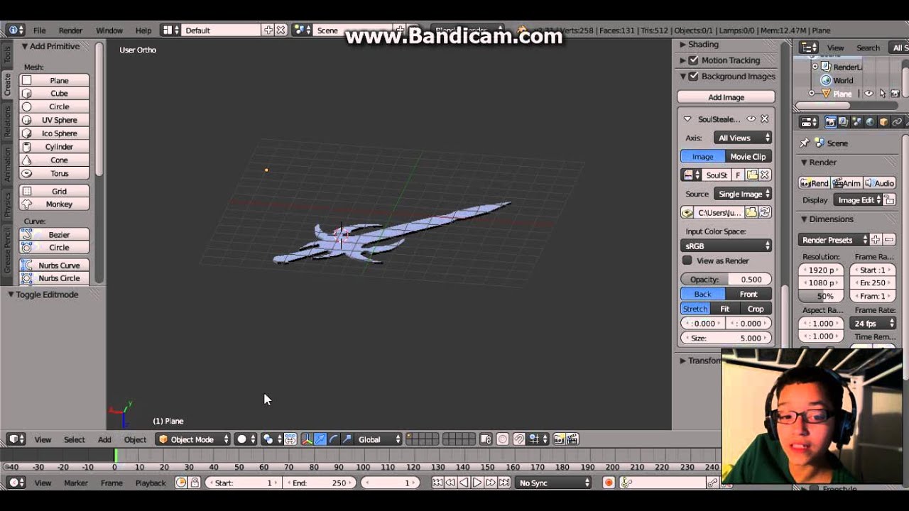 Blender tutorial- How to model a sword- UV mapping - YouTube
