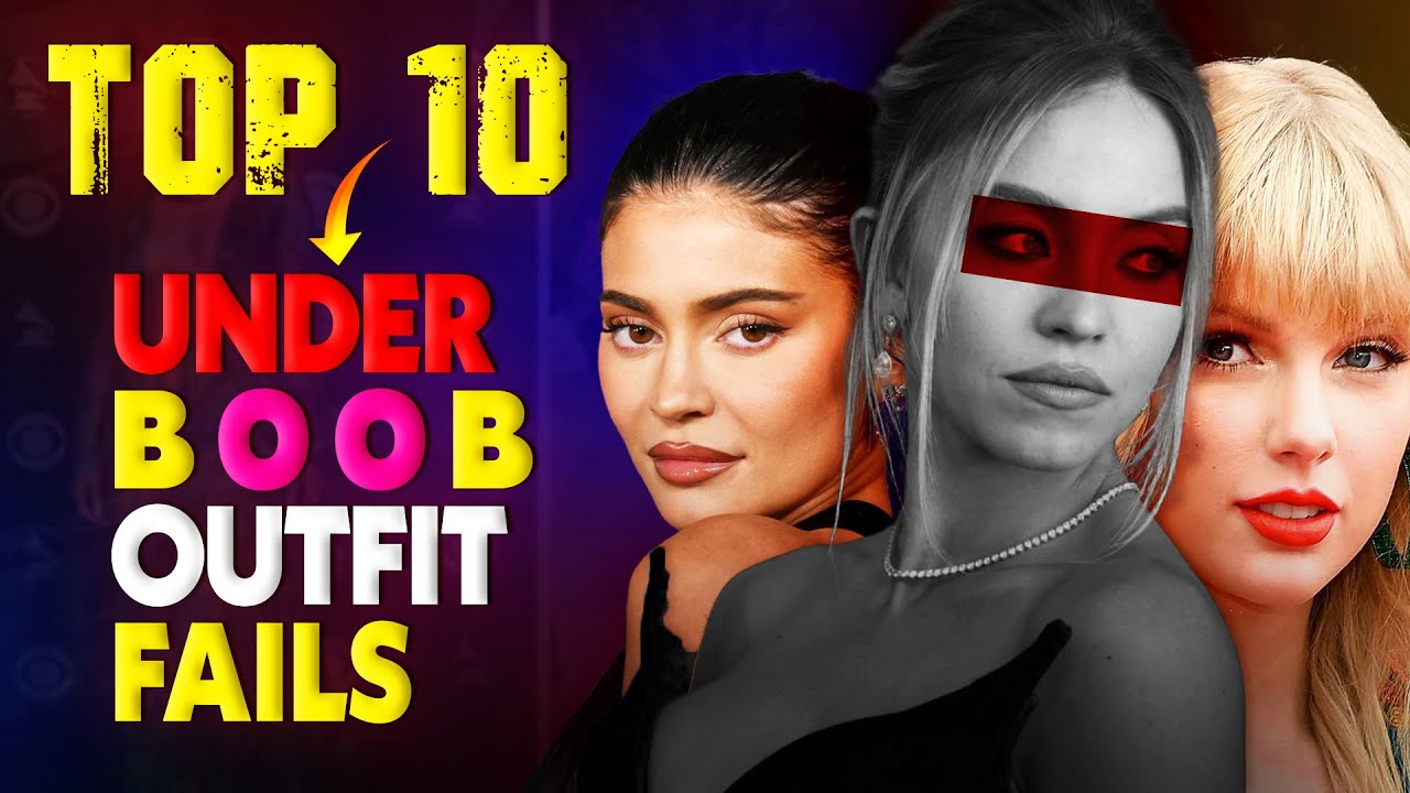 Top 10 Celebrity Wardrobe Malfunctions 2025 | Shocking Underboob Fails ...