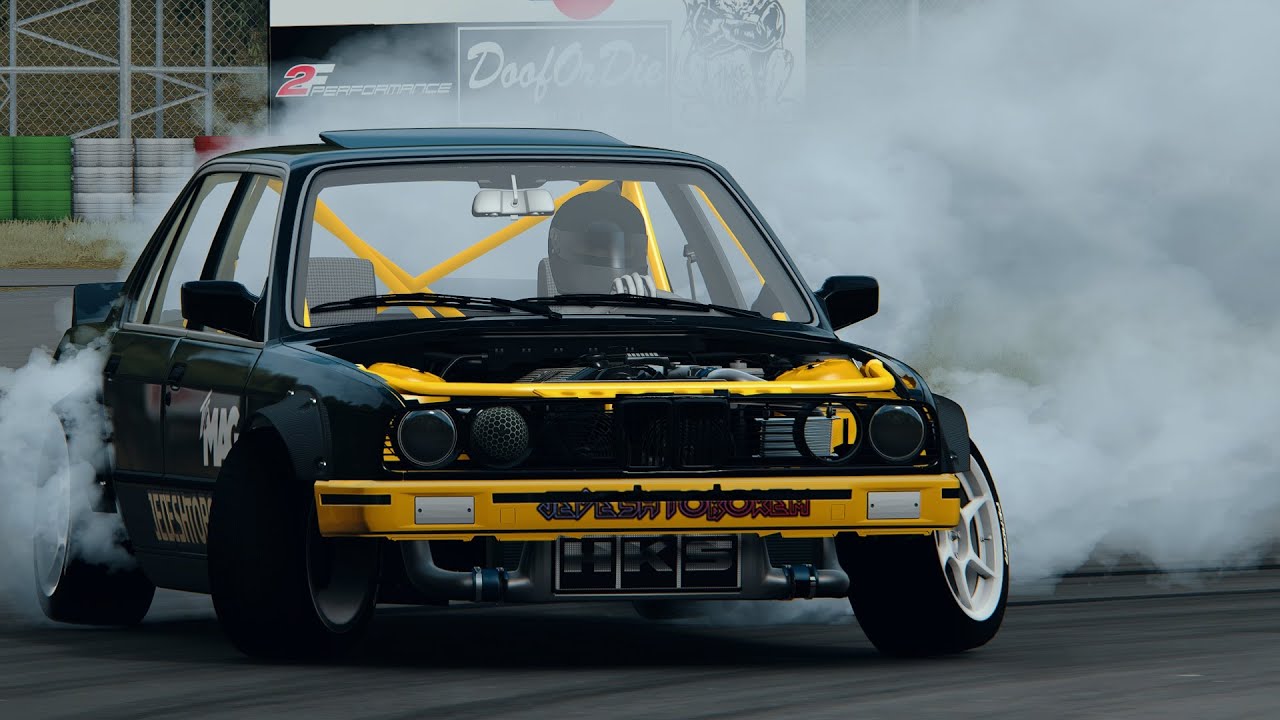 BMW E30 328i TURBO SEDAN DRIFT SPEC / TAMADA SPORTLAND / ASSETTO CORSA ...