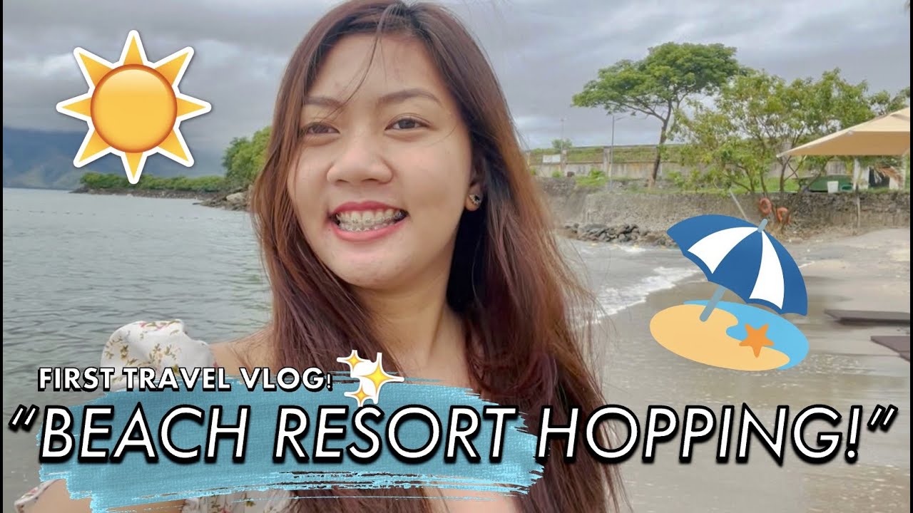 "SUBIC BEACH RESORT HOPPING!”🌊 (First Travel Vlog!)🌴☀️| Anghet Cayetano ...