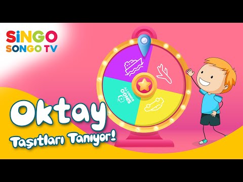 OKTAY Taşıtları Tanıyor 🚗✈️ – SingoSongo TV I İsme Özel Çocuk Şarkıları 🎵