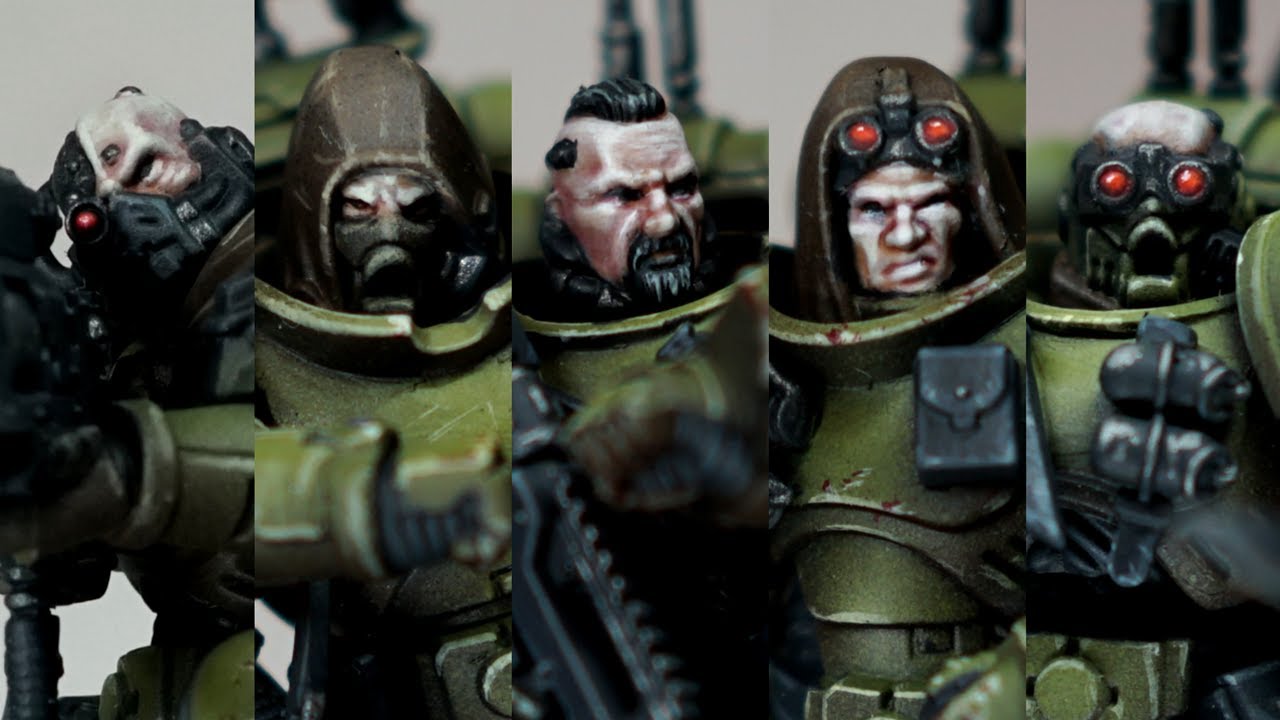 Kitbashing A Space Marine Kill Team - YouTube
