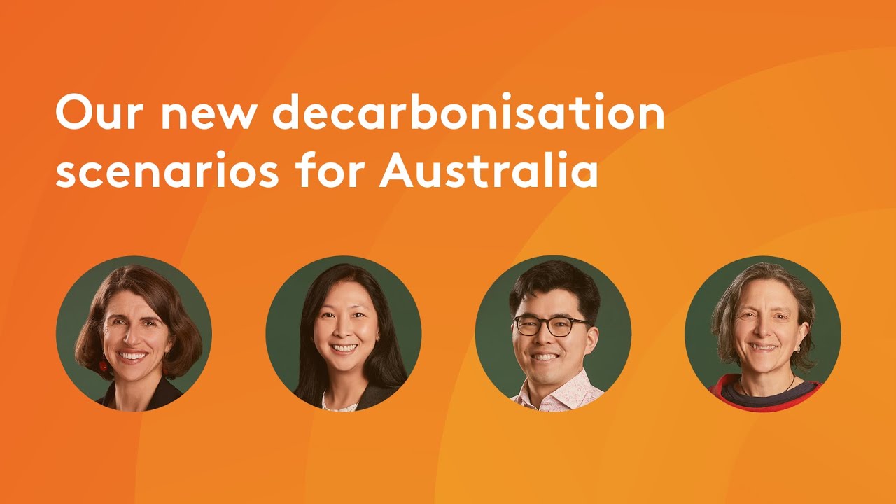 Our new decarbonisation scenarios for Australia - YouTube