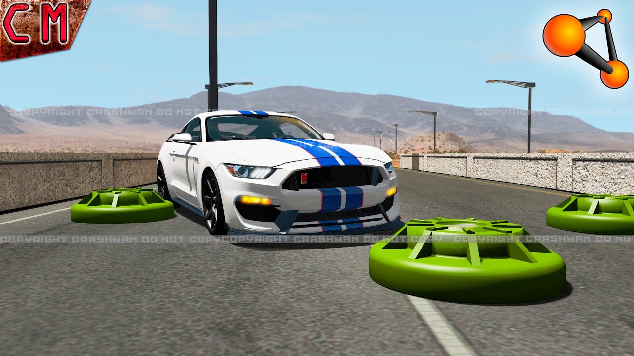 Military Mine VS Cars #8 BeamNG Drive - YouTube