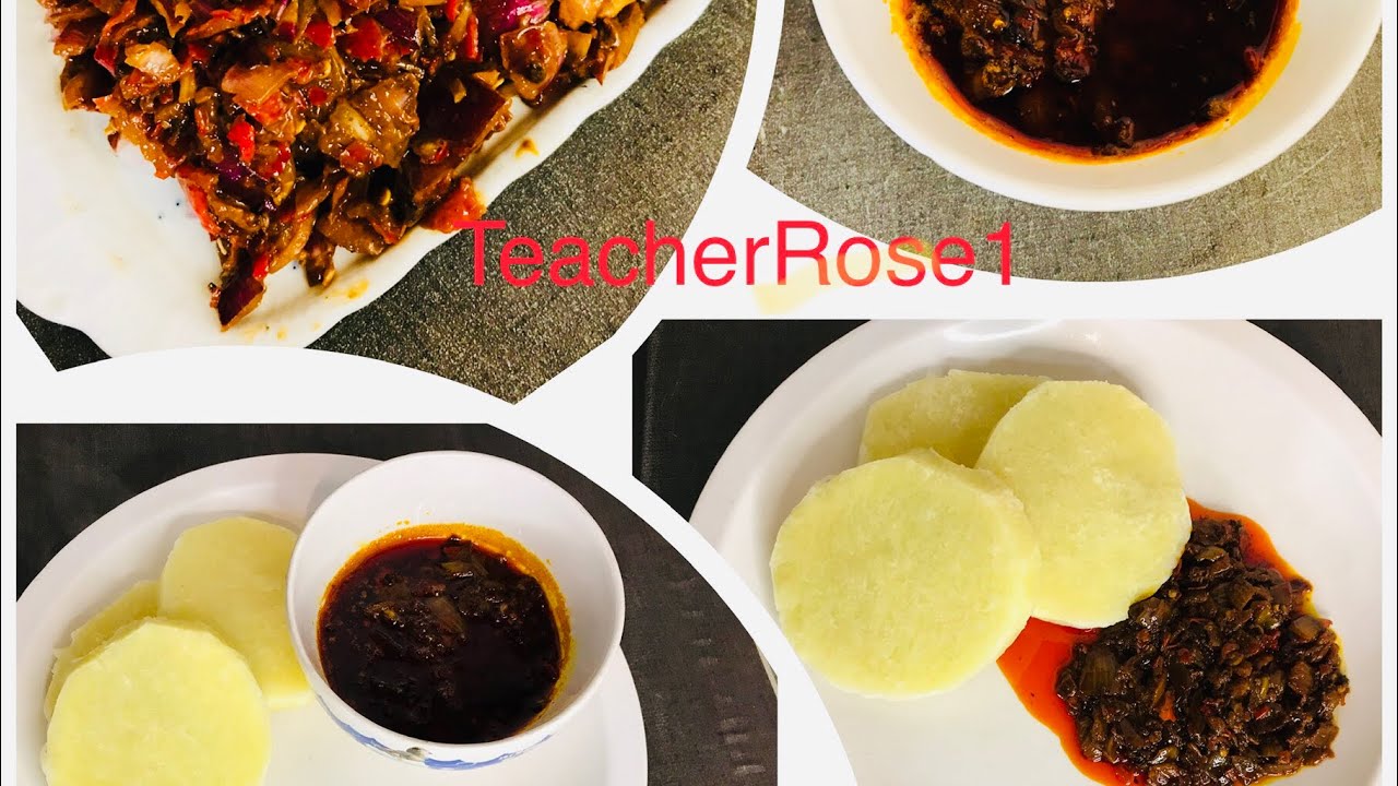 HOW TO PREPARE THE MOST DELICIOUS OKPEHE SAUCE. - YouTube