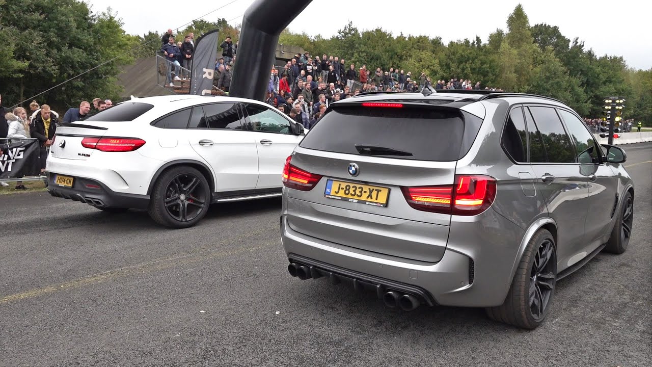 BMW X5M F85 Crooke Tuning vs Mercedes-AMG GLE63S 4Matic+ - YouTube