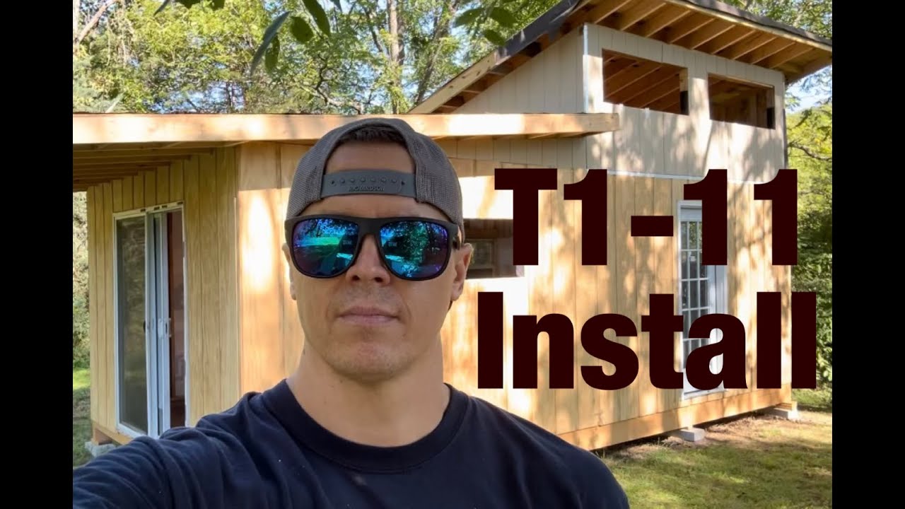 T1-11 install on a tiny home - YouTube