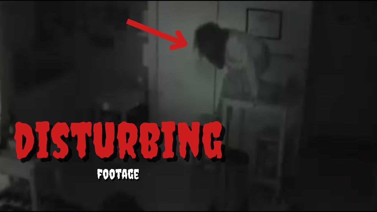 3 DISTURBING Security Cam Footage - YouTube