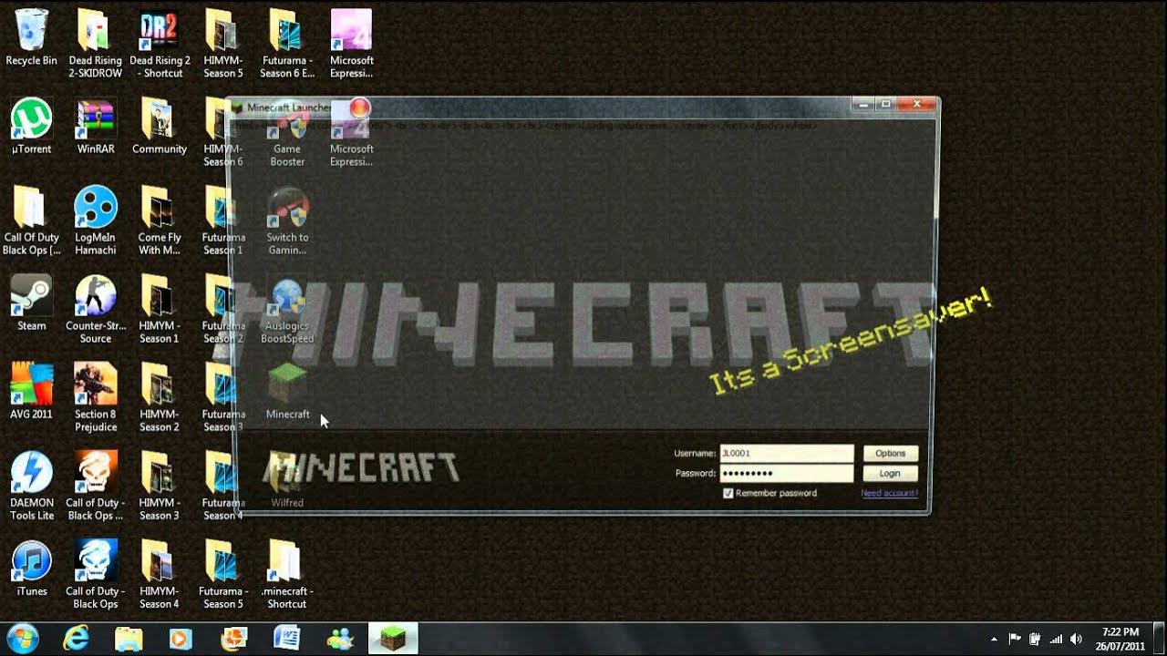 How to fix minecraft black screen or white screen (easy) - YouTube